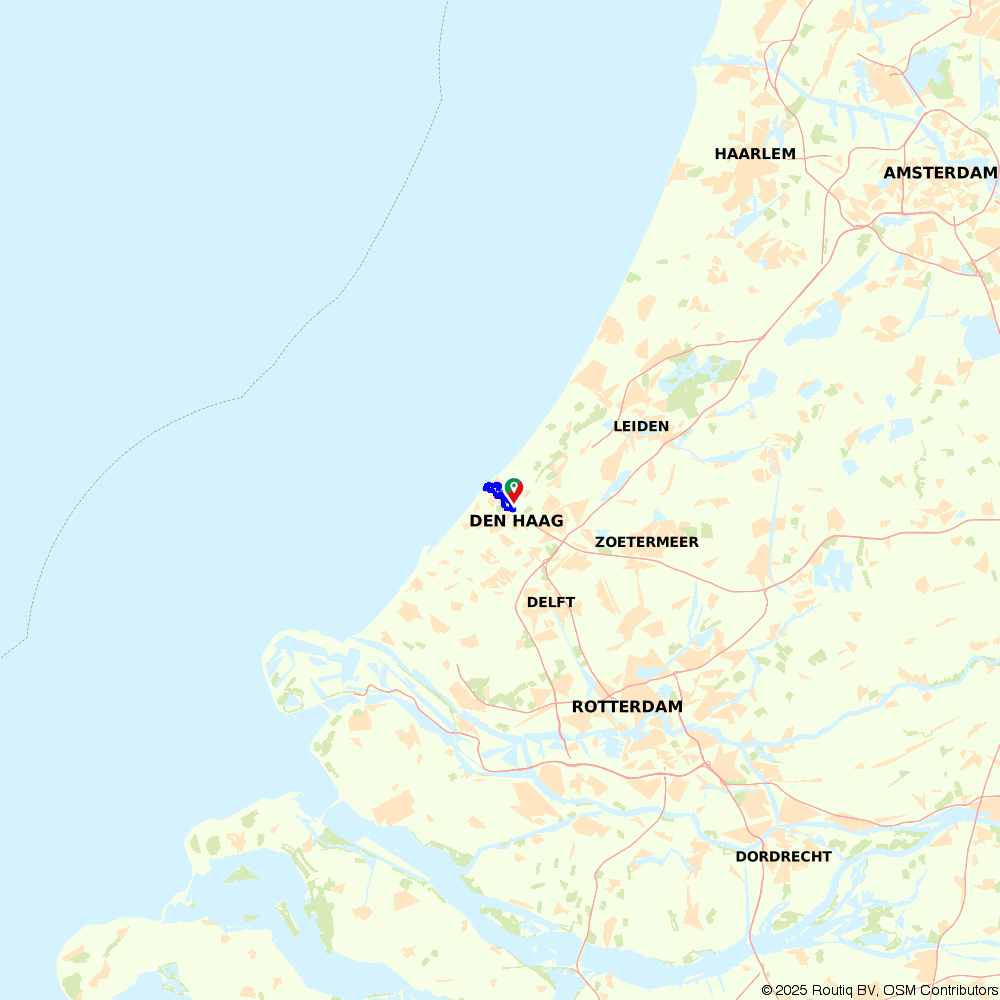 Walk through Scheveningen - The Hague - Hiking route | Route.nl
