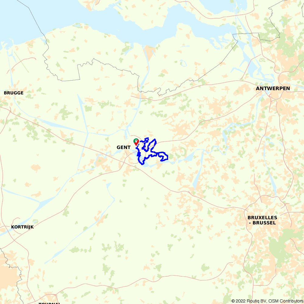 Destelbergen - 59km - Castle-Scheldt Route - Destelbergen - Cycling ...