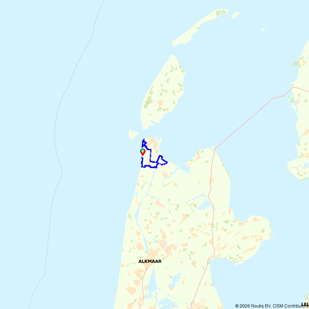 Cycling in the Kop van Noord Holland - Den Helder - Cycling route ...