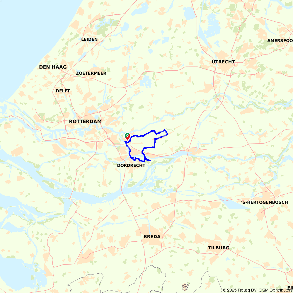 187985 Waterbus tour: Alblasserdam, Dordrecht and Biesbosch visitor center