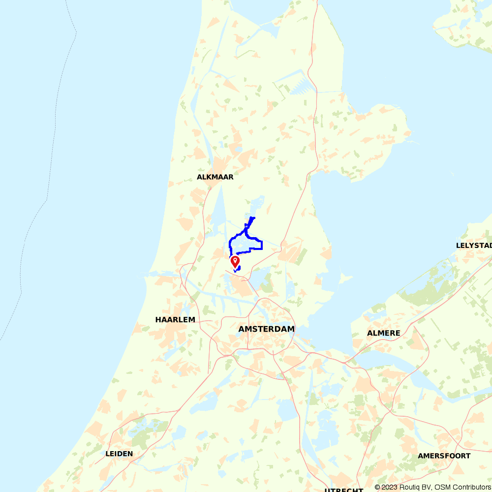 Zaandijk - De Rijp - Wormer - Zaanse Schans - Zaanstad - Fietsroute ...
