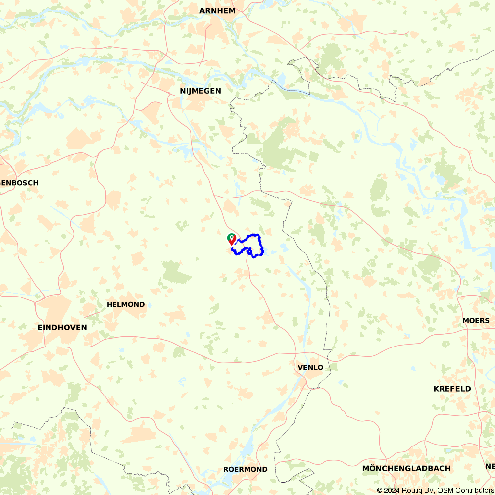 overloon dunes - Boxmeer - Cycling route | Route.nl