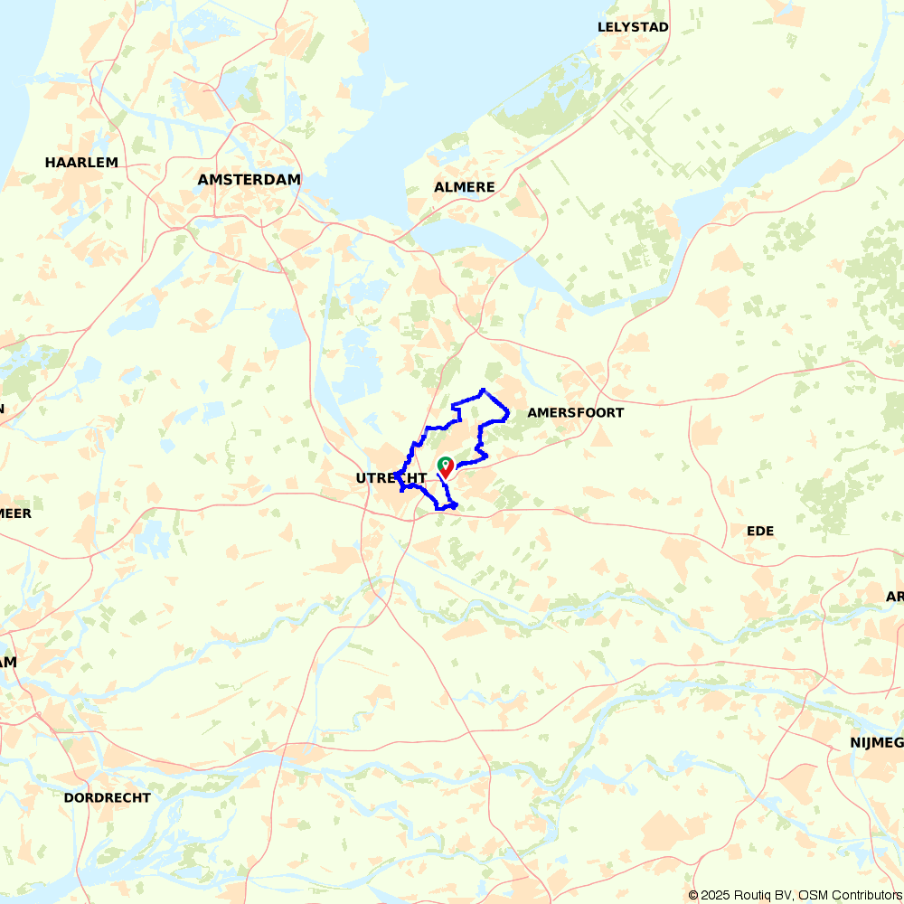Green cycle route - Zeist - Cycling route | Route.nl