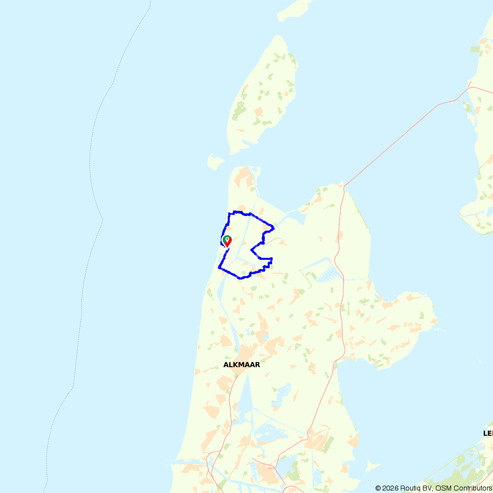 Tour Callantsoog and Schagen from Sint Maartenszee - Schagen - Cycling ...