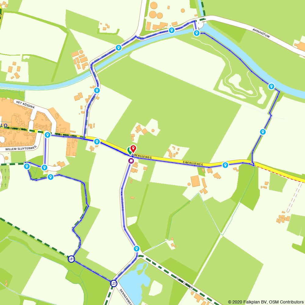 Achterhoek Berkelland Walking in Haarlo along the berkel and the ...