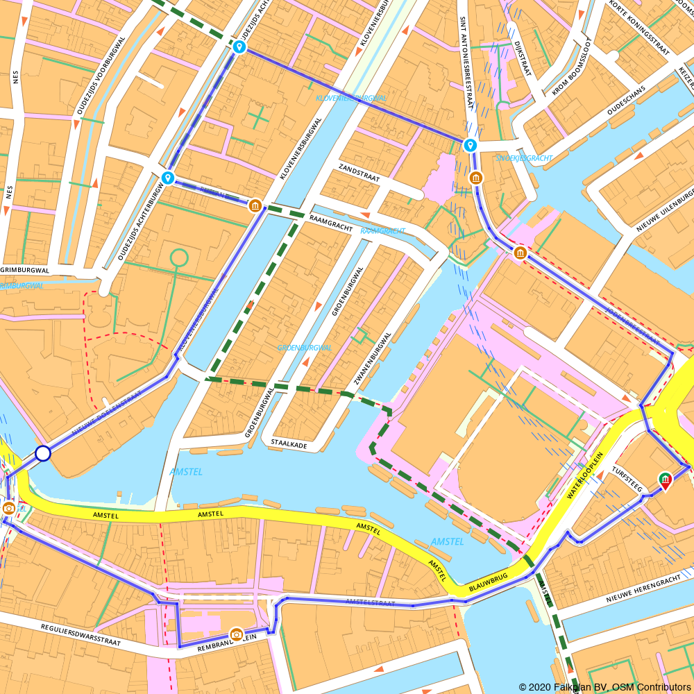 Routiq - 2044161 walking test route amsterdam