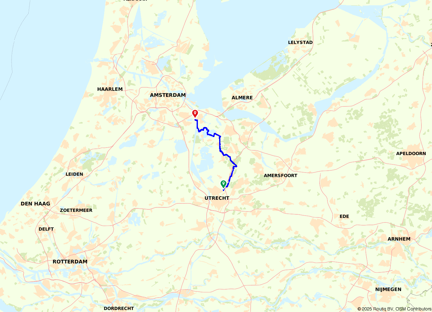 Routiq - 207431 Utrecht Gaasperplas