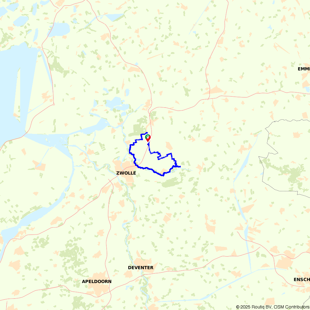 Vecht valley route: follow the Vecht to Germany - Zwolle - Cycling ...