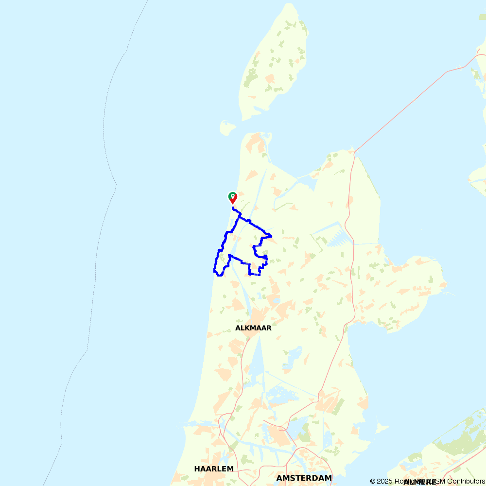 Tour of Schagen and Groet from Callantsoog - Schagen - Cycling route ...
