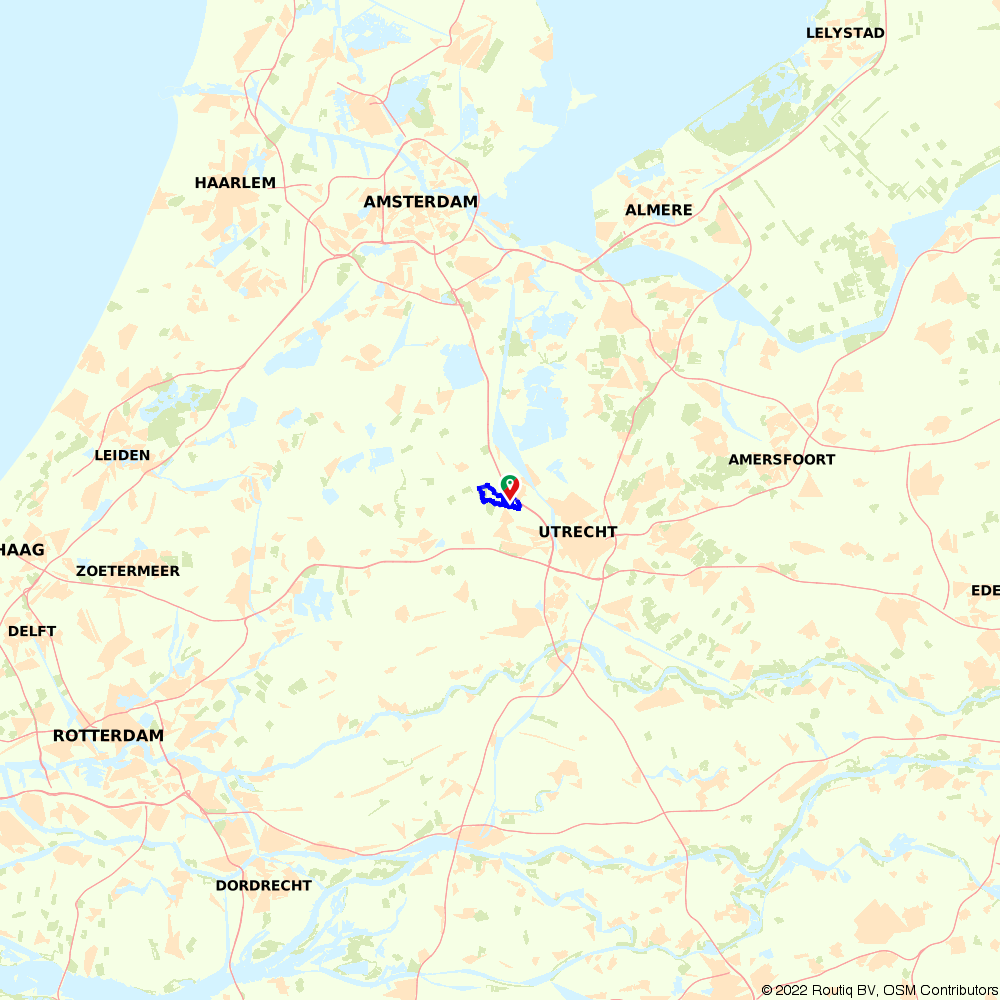 Vleuten Haarzuilens - Utrecht - Hiking route | Route.nl