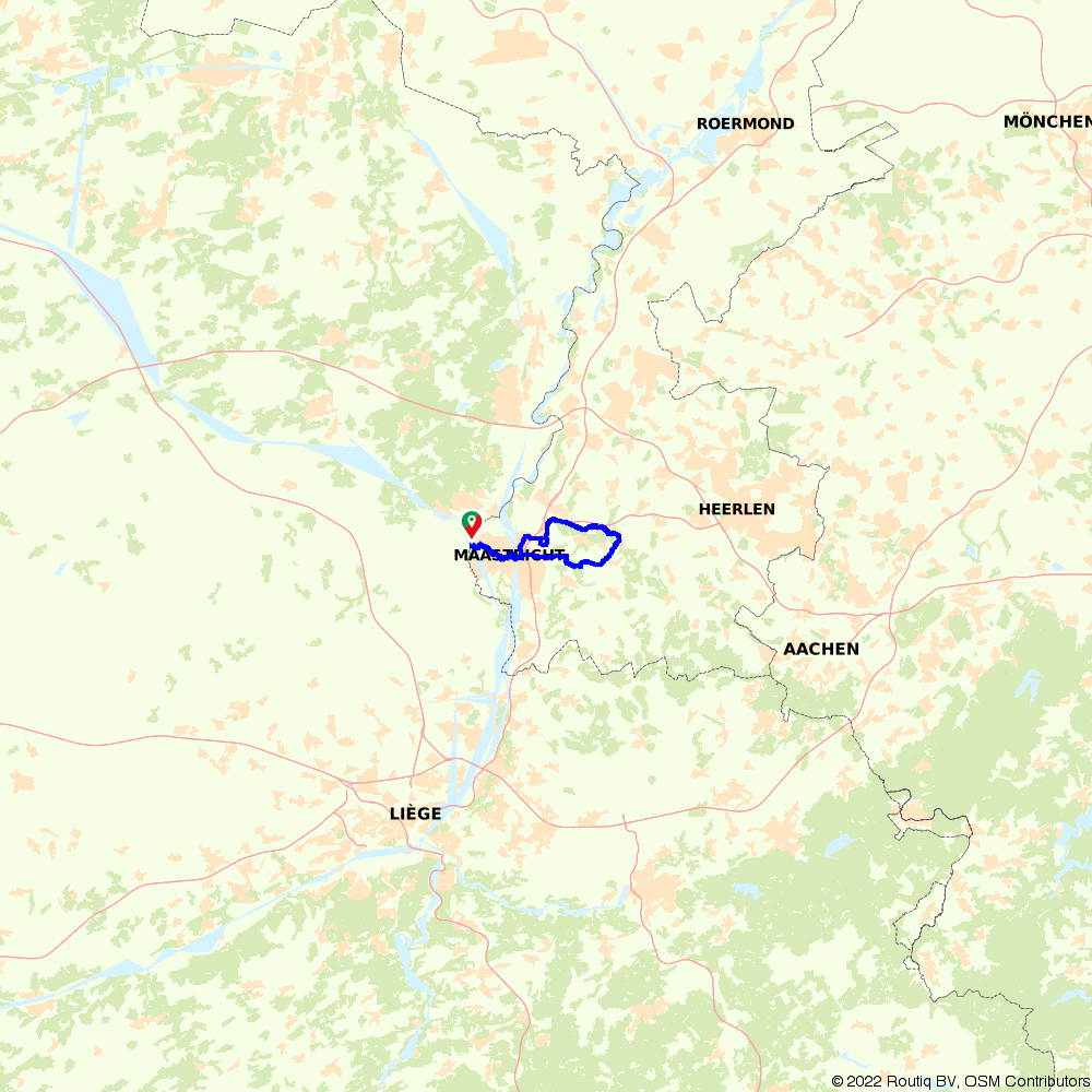 Valkenburg Tour - Maastricht - Cycling route | Route.nl