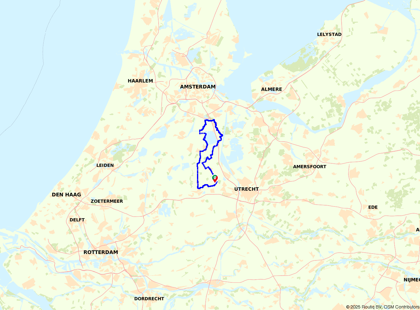 Rondje Botshol (Breudijk - Abcoude - Amsterdam - Botshol - Vinkeveen ...