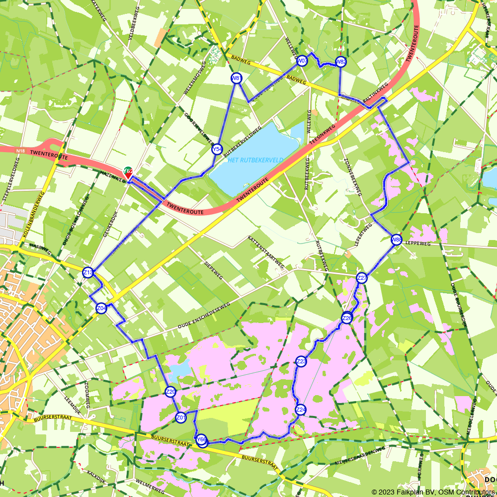 2139512 Tour Het Rutbeek and Estate Zonnebeek