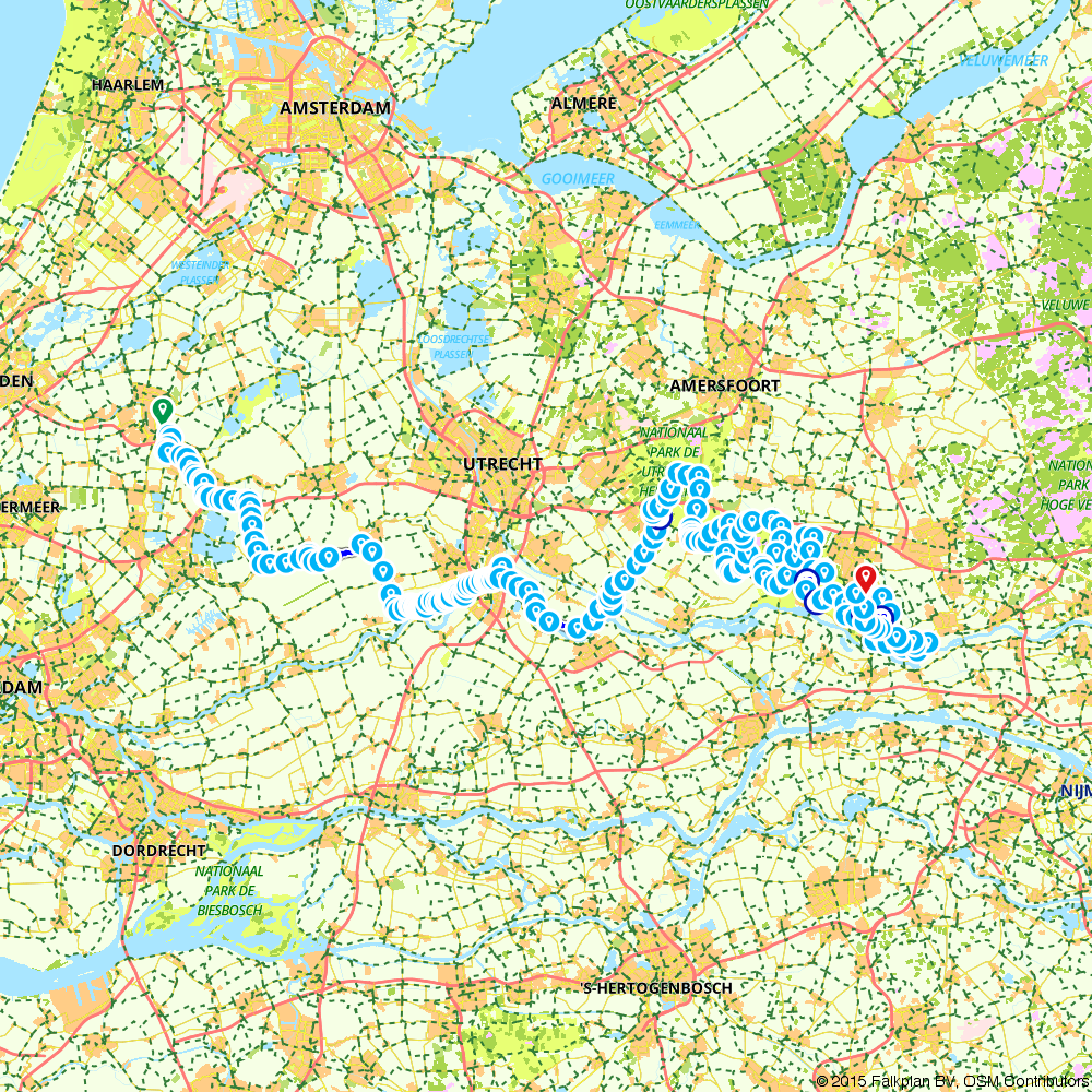 Van Alphen aan den Rijn naar Rhenen - Alphen aan den Rijn - Fietsroute ...