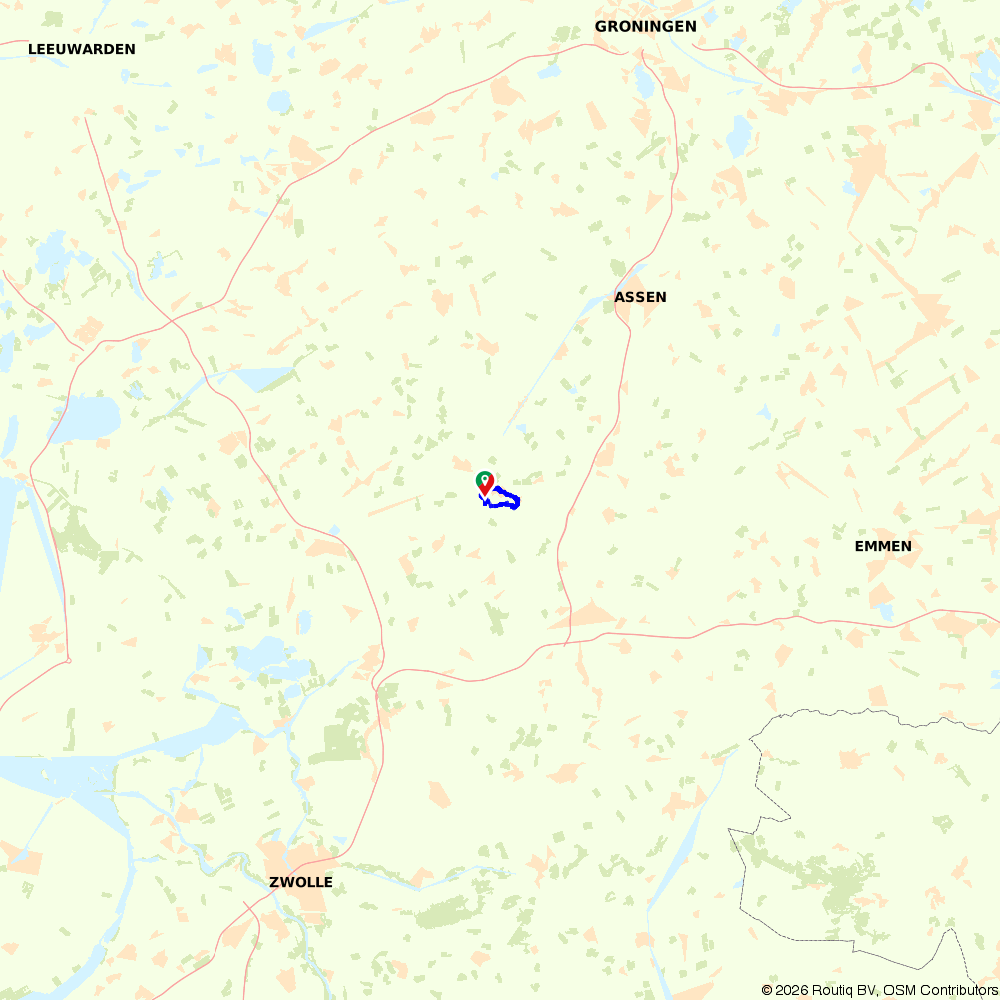 Tour of Dwingeloo, Dwingelderveld and Oldengaerde - Westerveld - Hiking ...