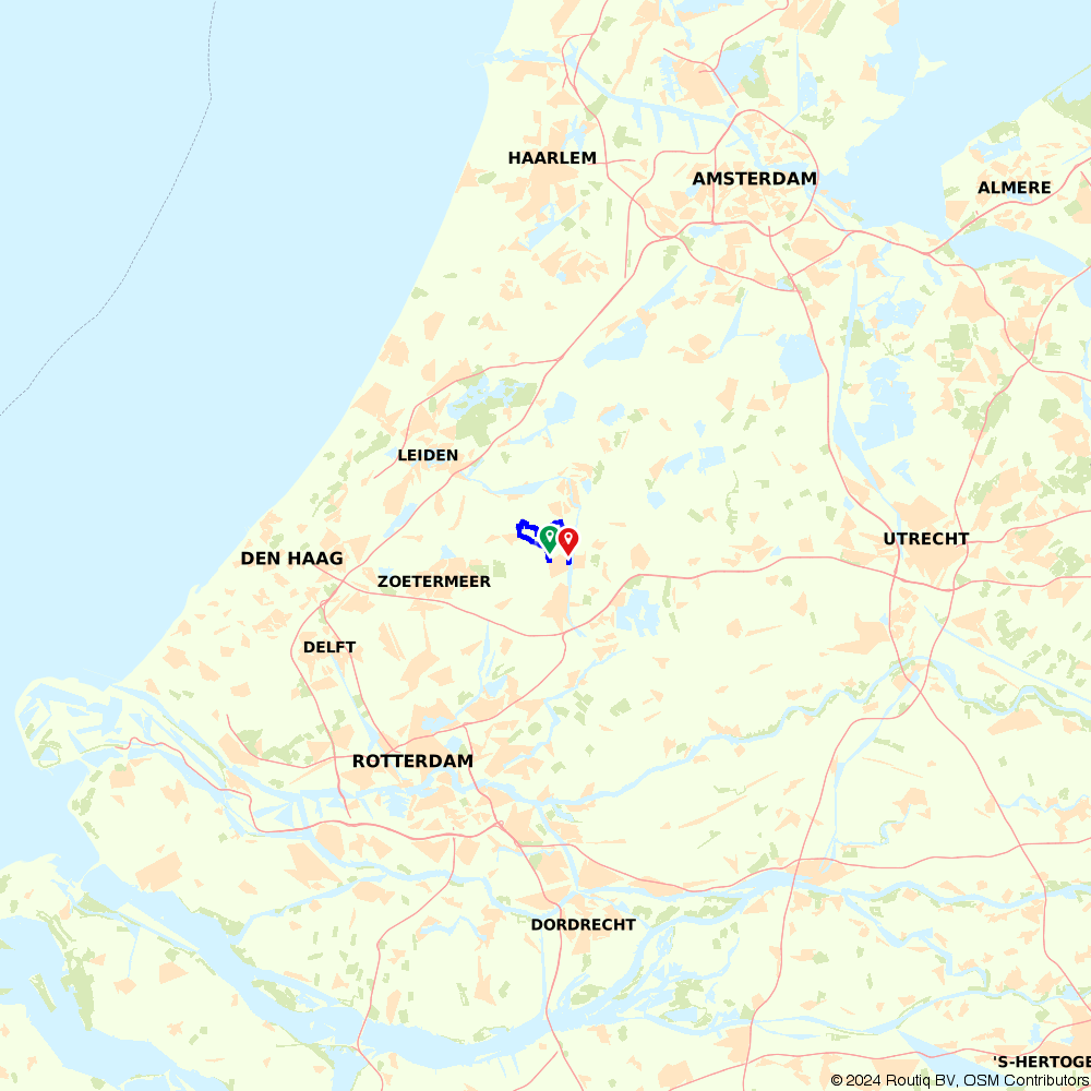 Routiq - 222401 mountain bike route boskoop