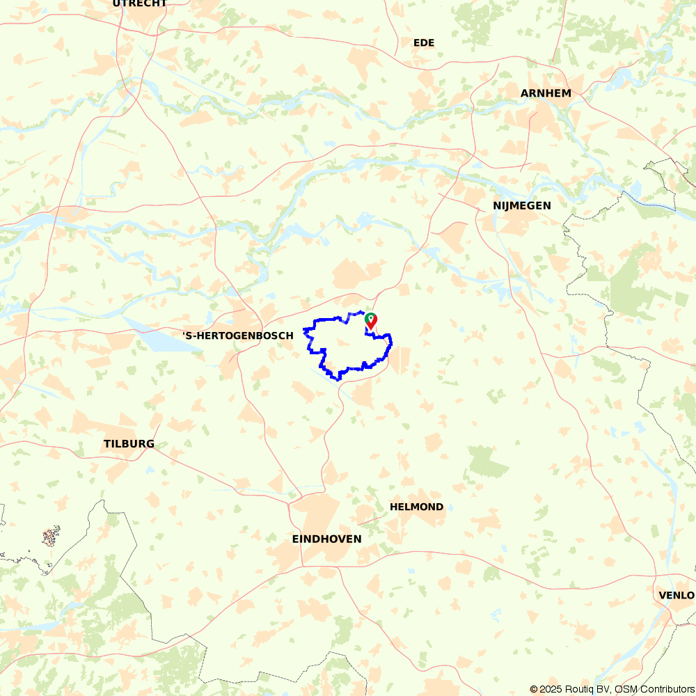 222794 Explore the outskirts of Nistelrode