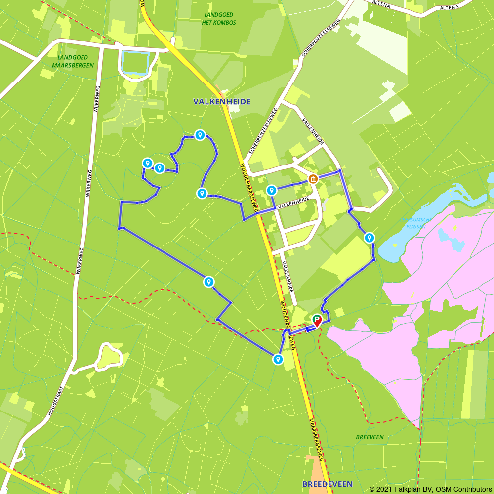 Routiq - 2237811 Valkenheide and Maarsbergen estate