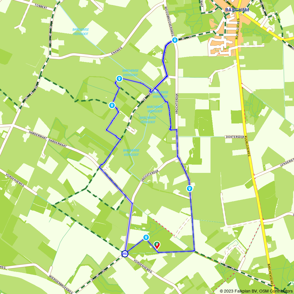 Tour of Barchemse Veengoot near Lochem - Lochem - Hiking route | Route.nl
