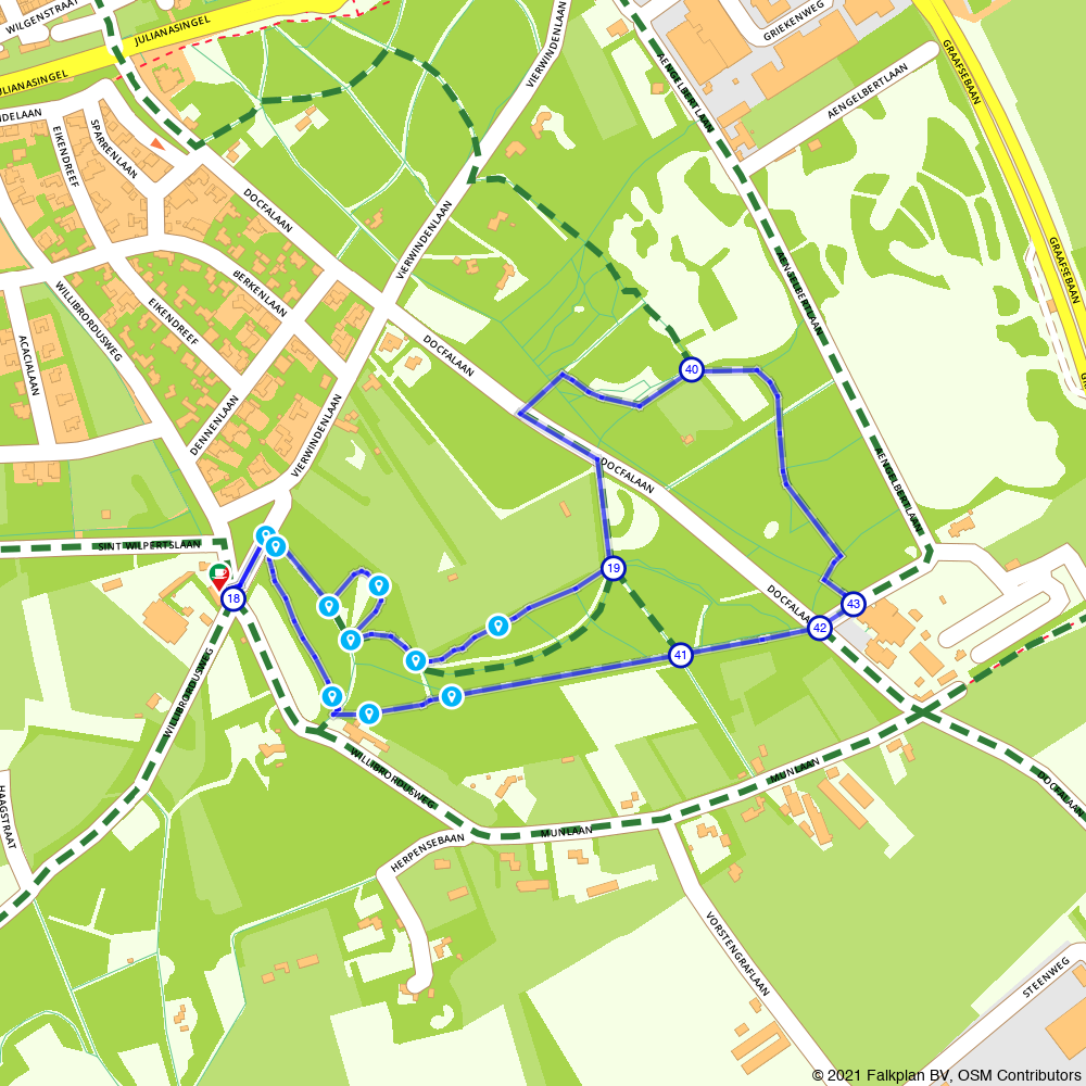 Walk Oss - Oss - Hiking route | Route.nl