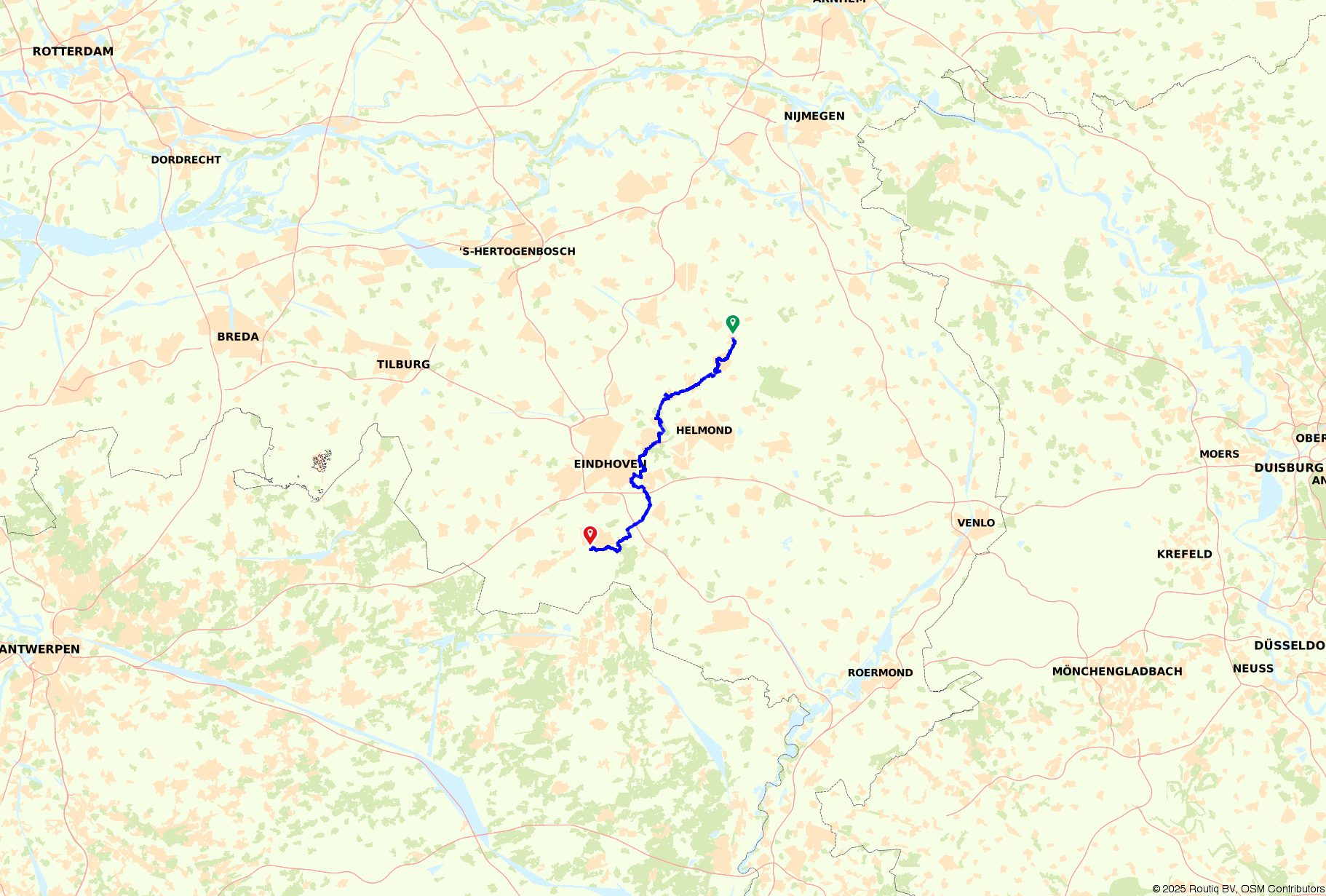 trade - Gemert-Bakel - Cycling route | Route.nl