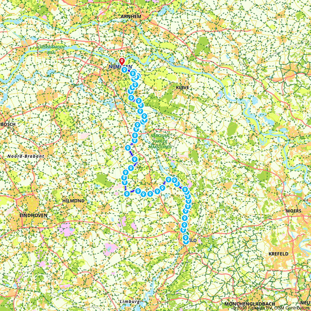 9. Blerick - Nijmegen - Amstel Radler, Tour de Hollande - Venlo ...