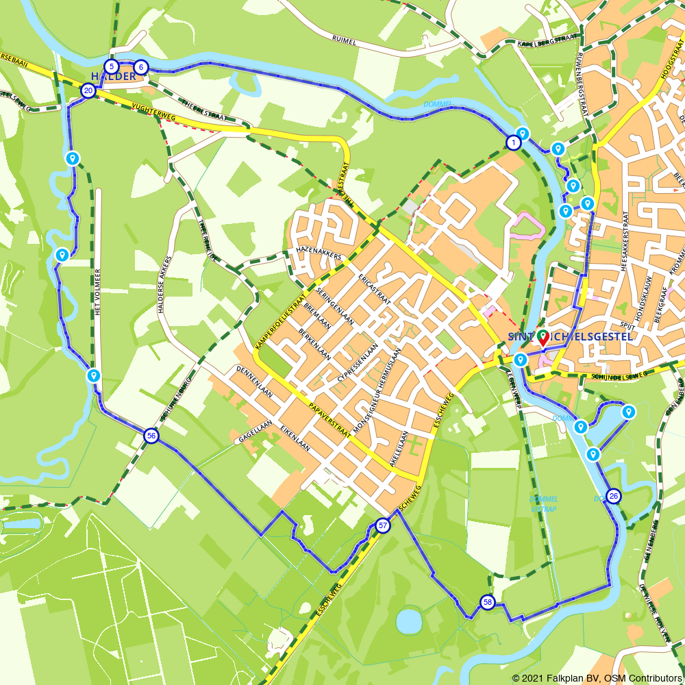 Tour of St. Michielsgestel along the Dommel and Essche streams - Sint ...