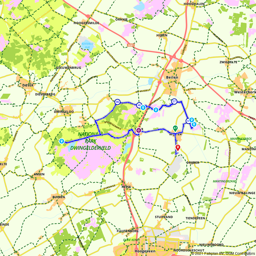 Routiq - 2404831 Dwingelerveld Wijster