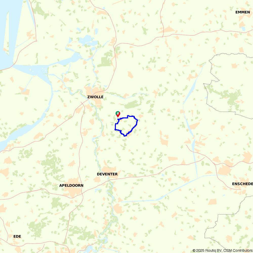 Enjoy the peace and quiet around Heino - Raalte - Cycling route | Route.nl
