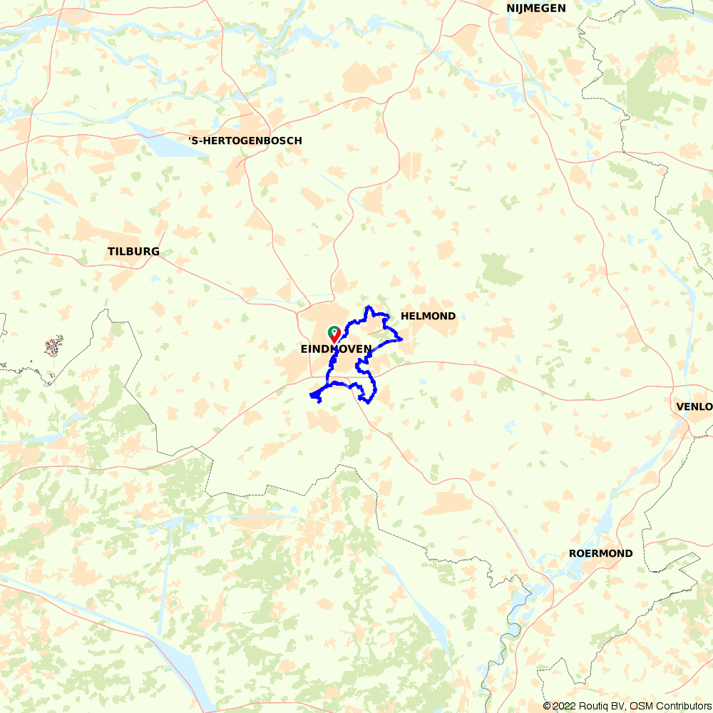 Tour of Brabant - Eindhoven - Cycling route | Route.nl