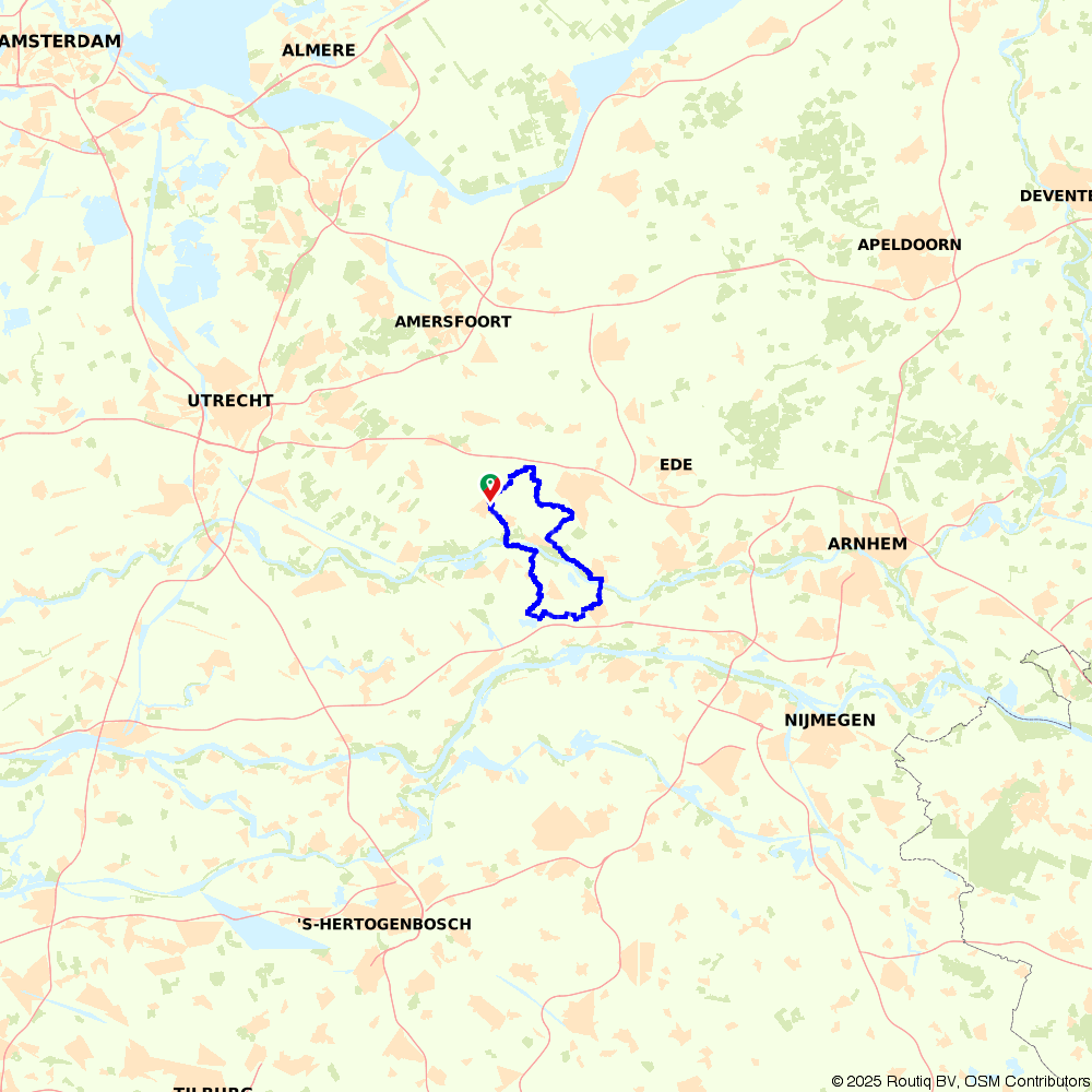 cycling from leersum no. 1 - Utrechtse Heuvelrug - Cycling route | Route.nl