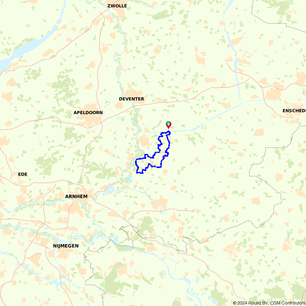 Almen Bronkhorst - Lochem - Cycling route | Route.nl