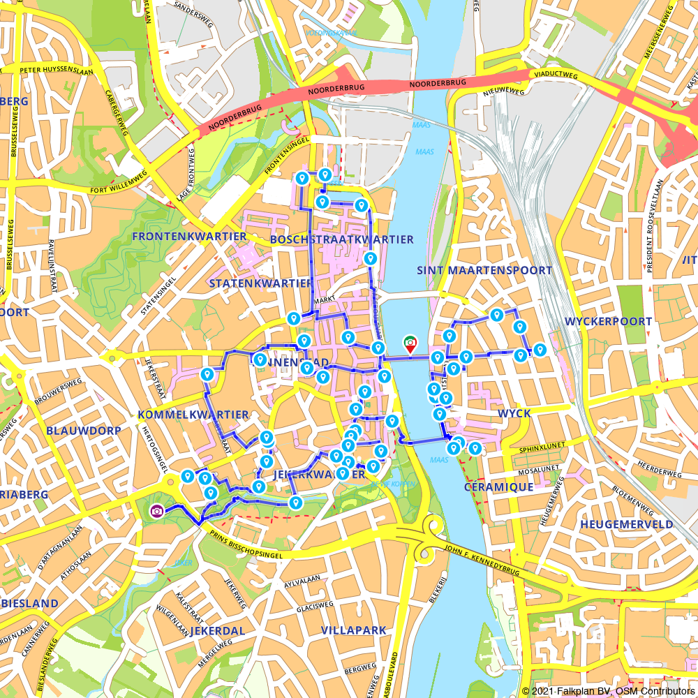 Wine walk Maastricht - Maastricht - Hiking route | Route.nl