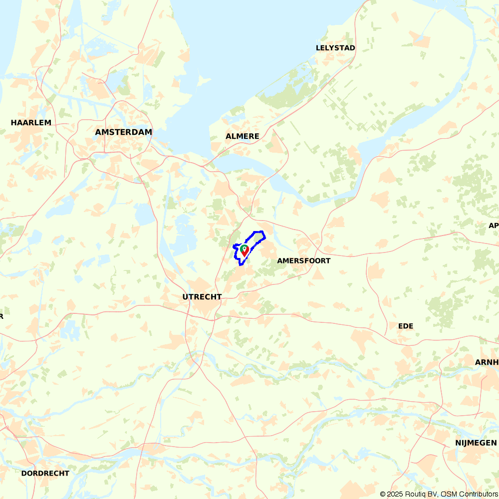 Tour of Drakenstein - De Bilt - Cycling route | Route.nl