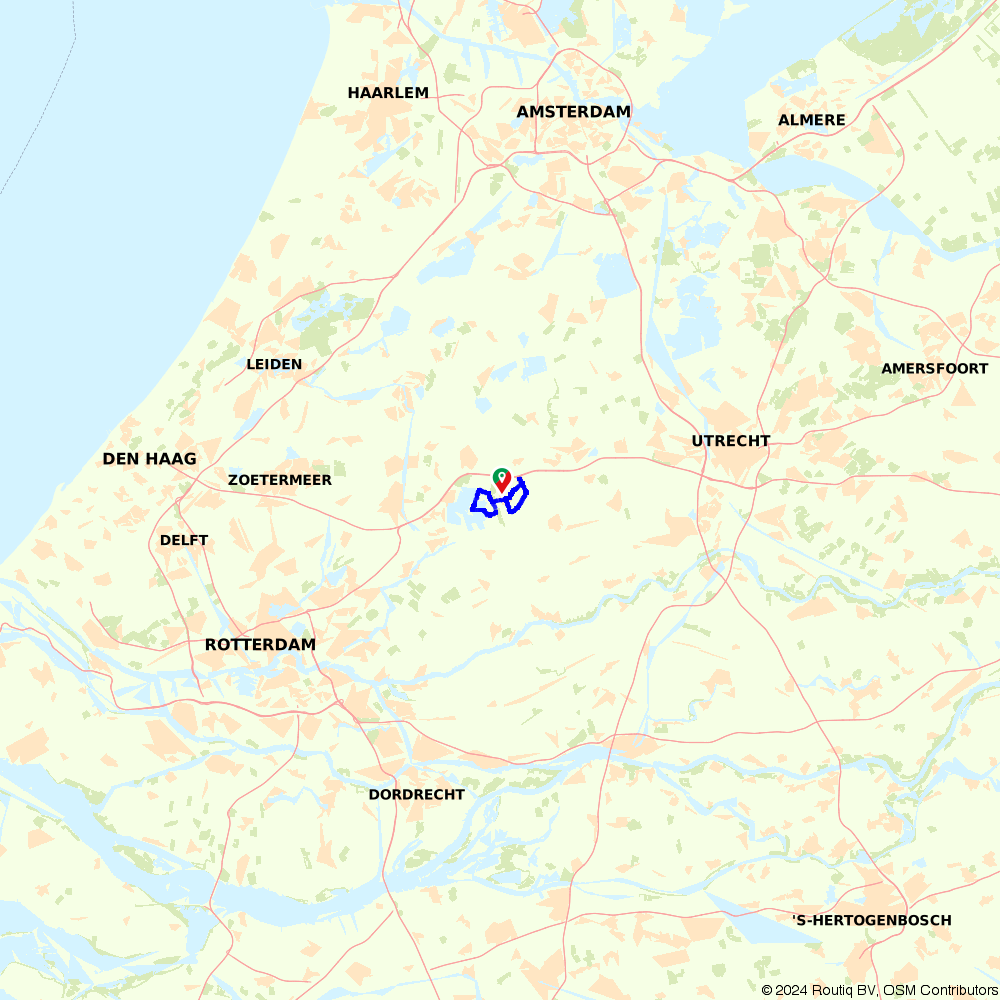 Walk Reeuwijkse Plassen, Driebruggen and Waarder - Bodegraven-Reeuwijk ...