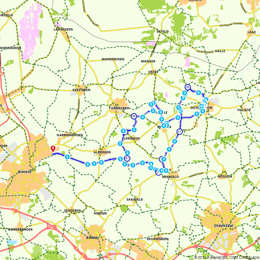 Oet in Twente route - Almelo - Fietsroute | Route.nl