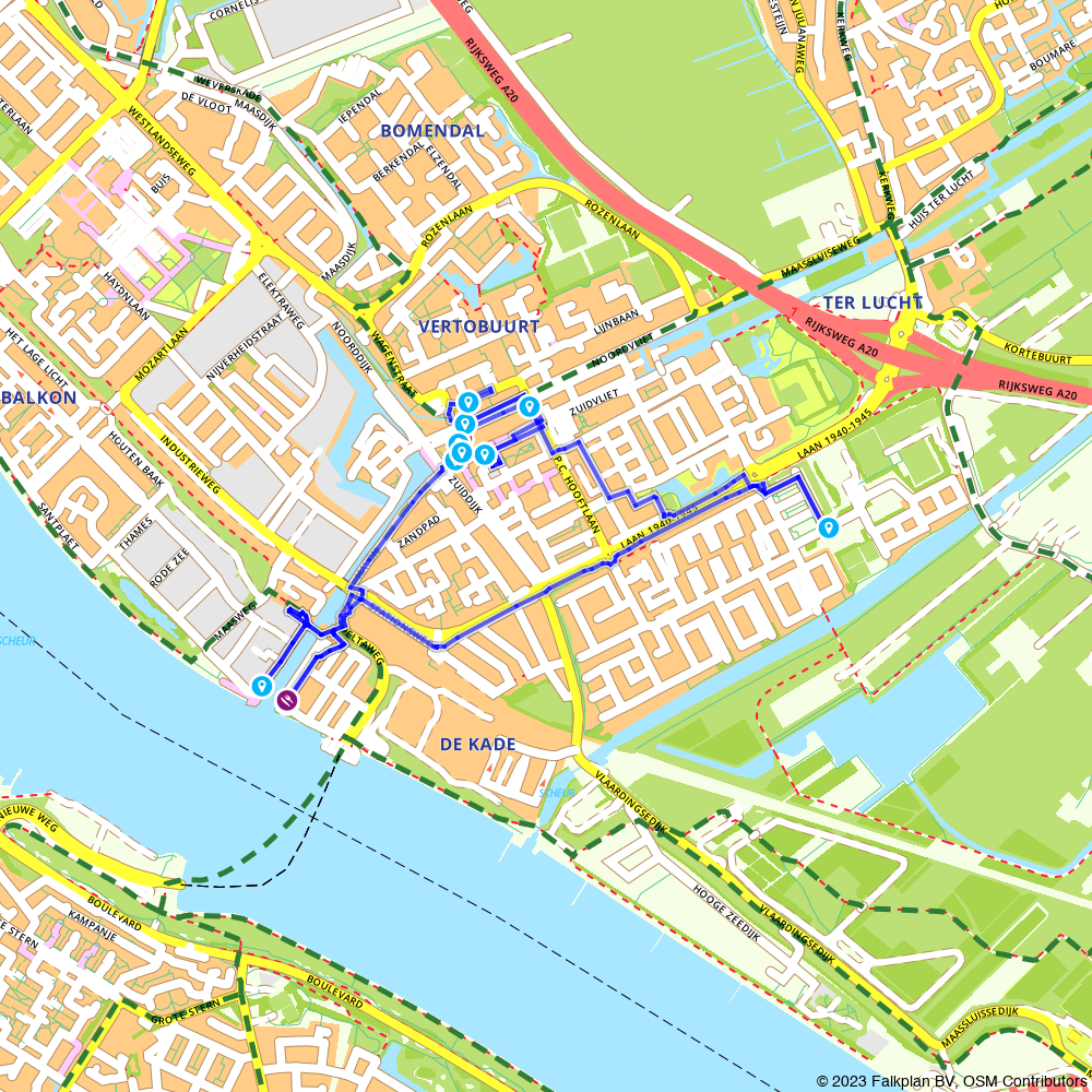 2682395 Smakelijk Rondje door Maassluis