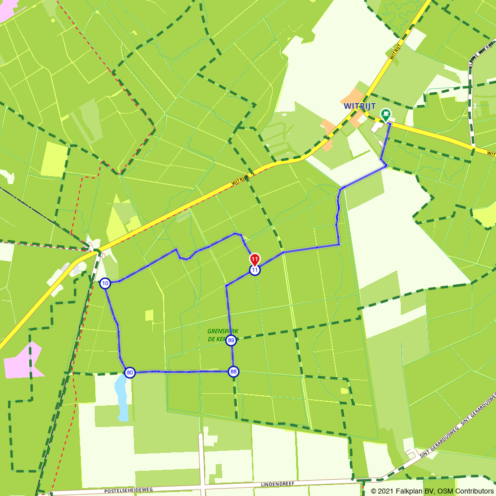 No. 2 - Bergeijk - Hiking route | Route.nl