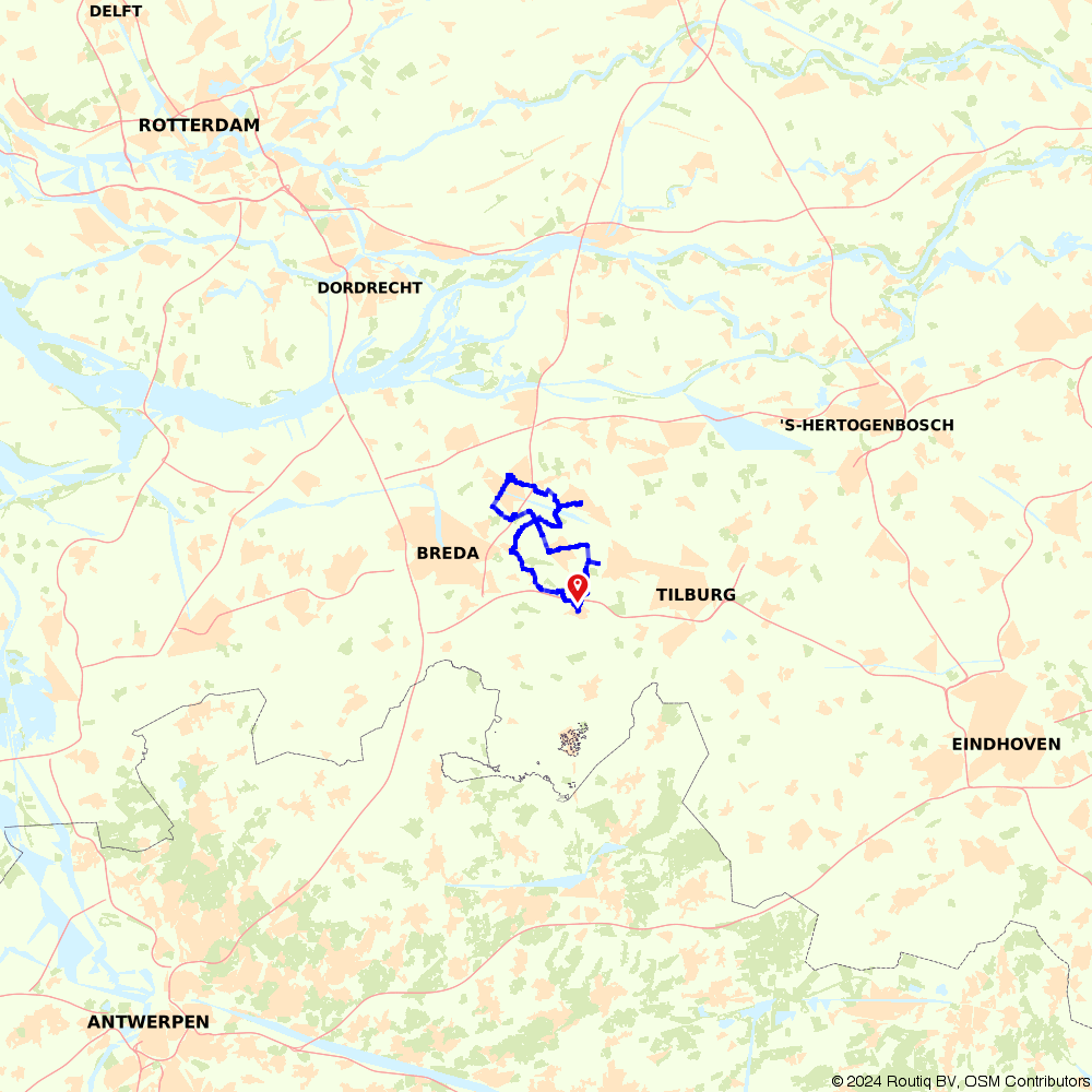 bekende plekken - Gilze en Rijen - Fietsroute | Route.nl