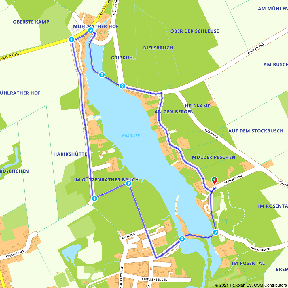Hariksee - Schwalmtal - Hiking route | Route.nl