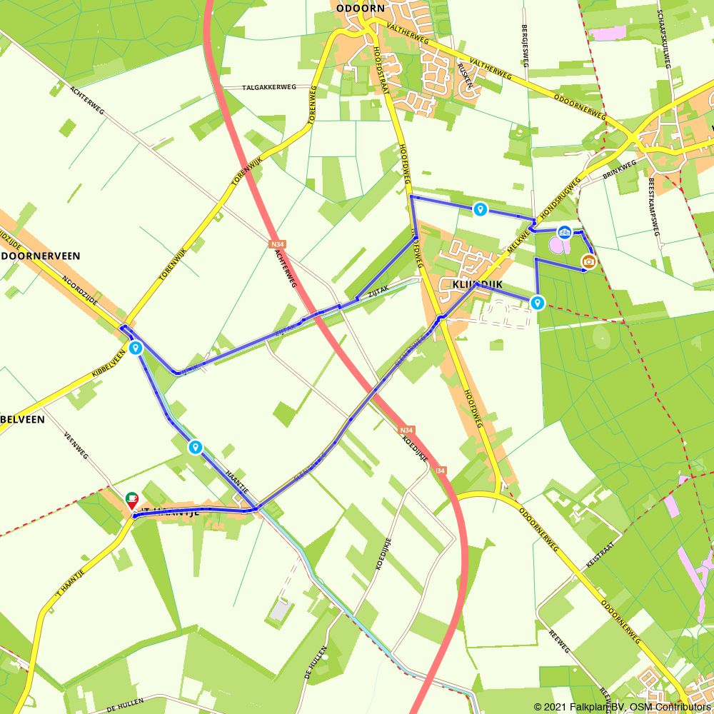 Tour of the dolmen and the Valthe hiding place - Coevorden - Hiking ...