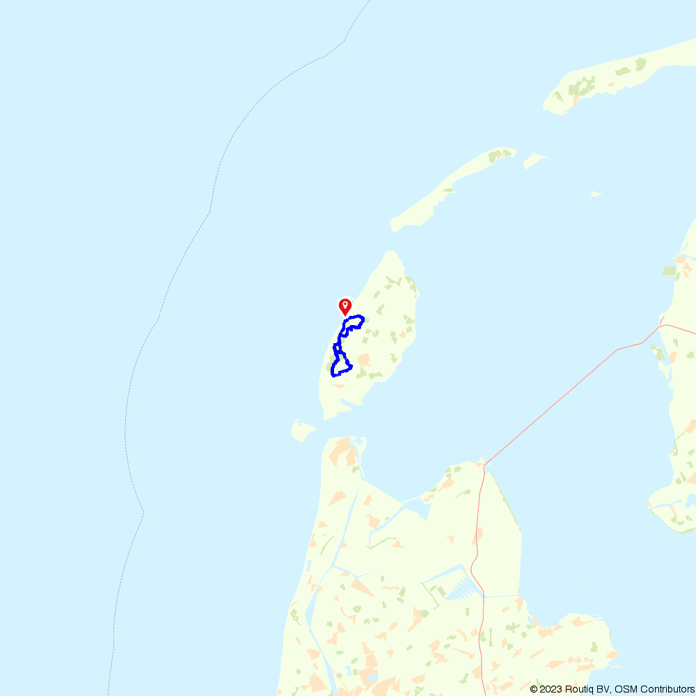 texel de koog denhoorn - Texel - Cycling route | Route.nl