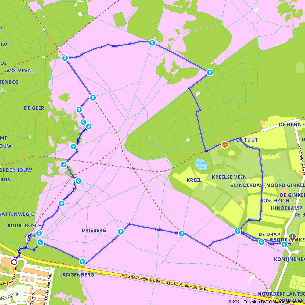 Routiq - 2862800 walking on the Ginksele heath with a stop at a pancake ...