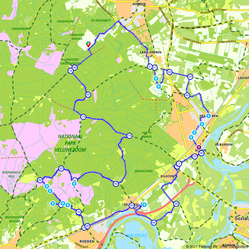Round Veluwezoom Landal Coldenhove, Posbank, Dieren, Eerbeek - Brummen ...