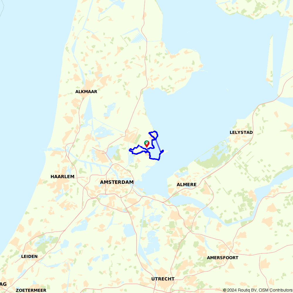 volendam - Waterland - Fietsroute | Route.nl