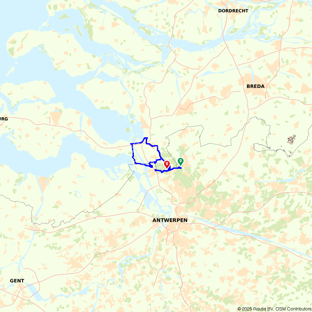 Scheldt Rhine connection - Kalmthout - Cycling route | Route.nl