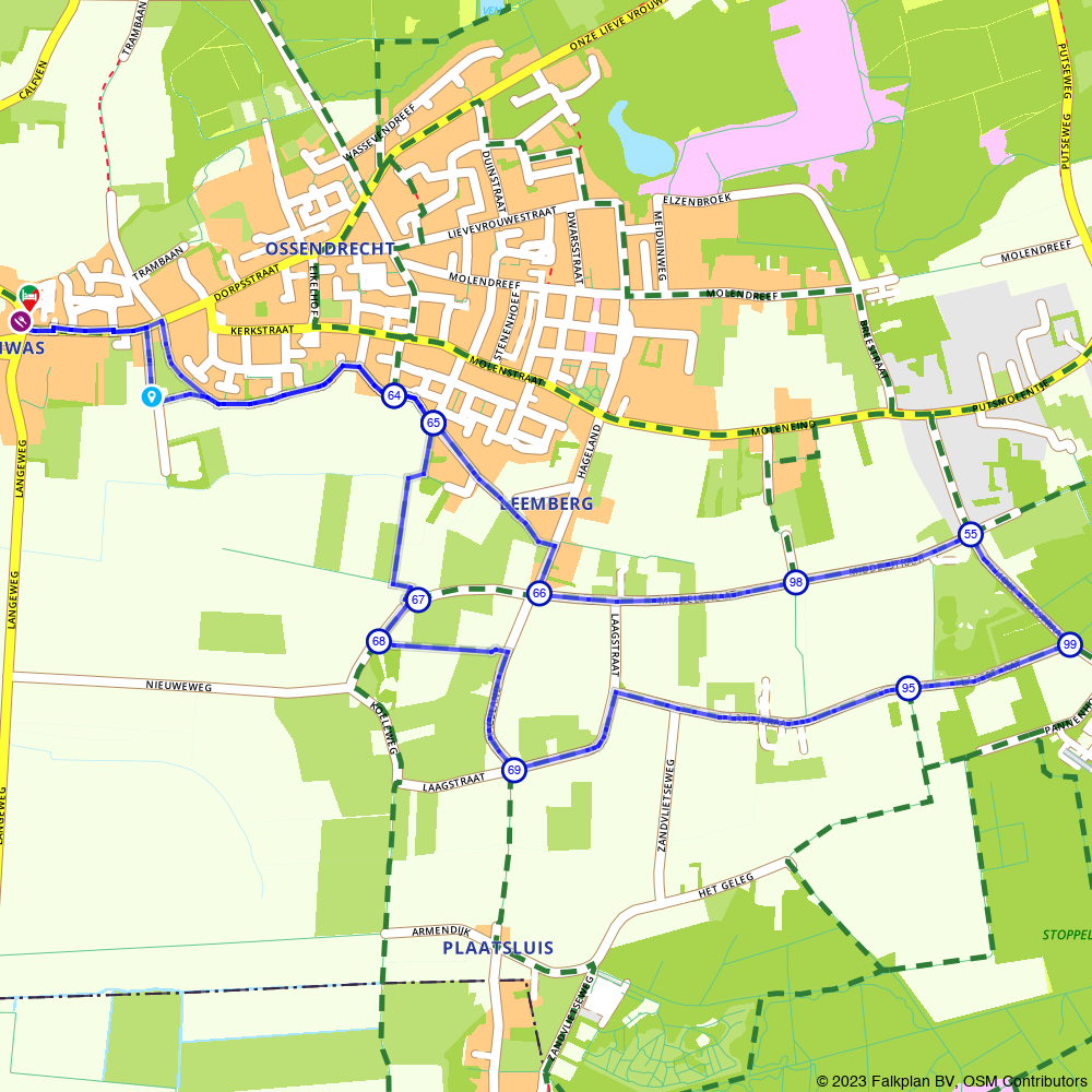 3023083 Tour of Stoppelbergen near Ossendrecht