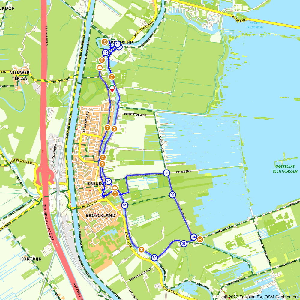 Walking through Breukelen and Nieuwersluis. - Stichtse Vecht - Hiking ...