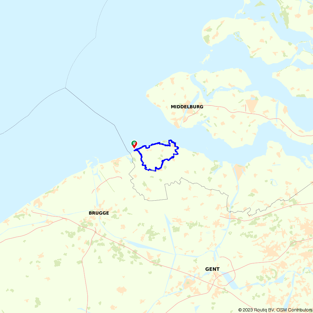 Zealand 2 - Sluis - Cycling route | Route.nl