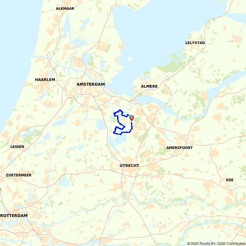 Kortenhoef route - - Cycling route | Route.nl